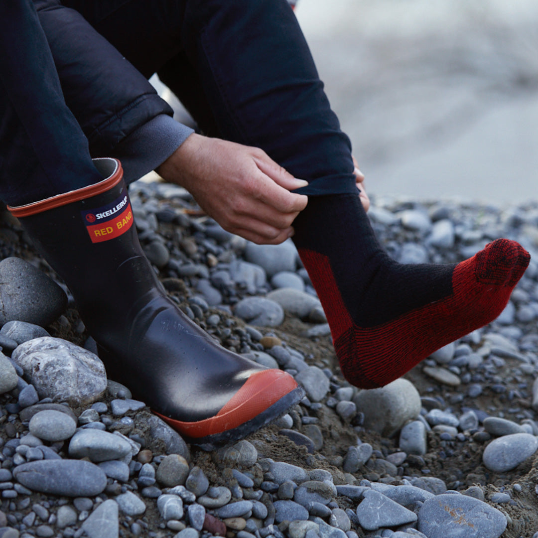 Red Band Gumboot Socks – DAVIESWAY ONLINE